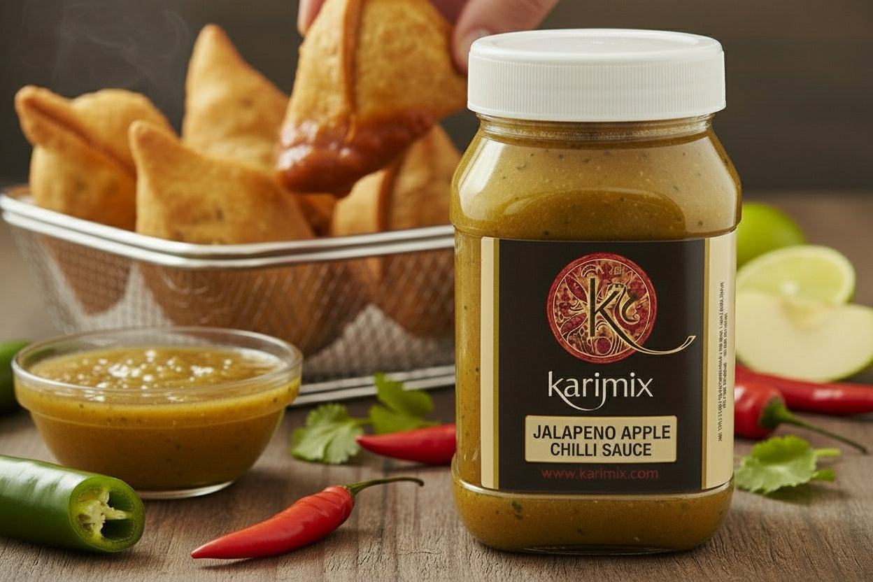 Jalapeno Apple Chilli Sauce FS | Artisan cooking products made in the UK